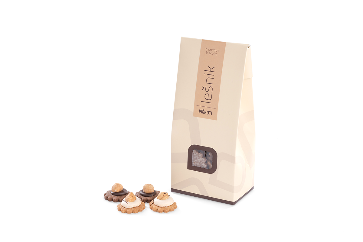 Piškoti Lešnik 150g - Čokoladni Atelje